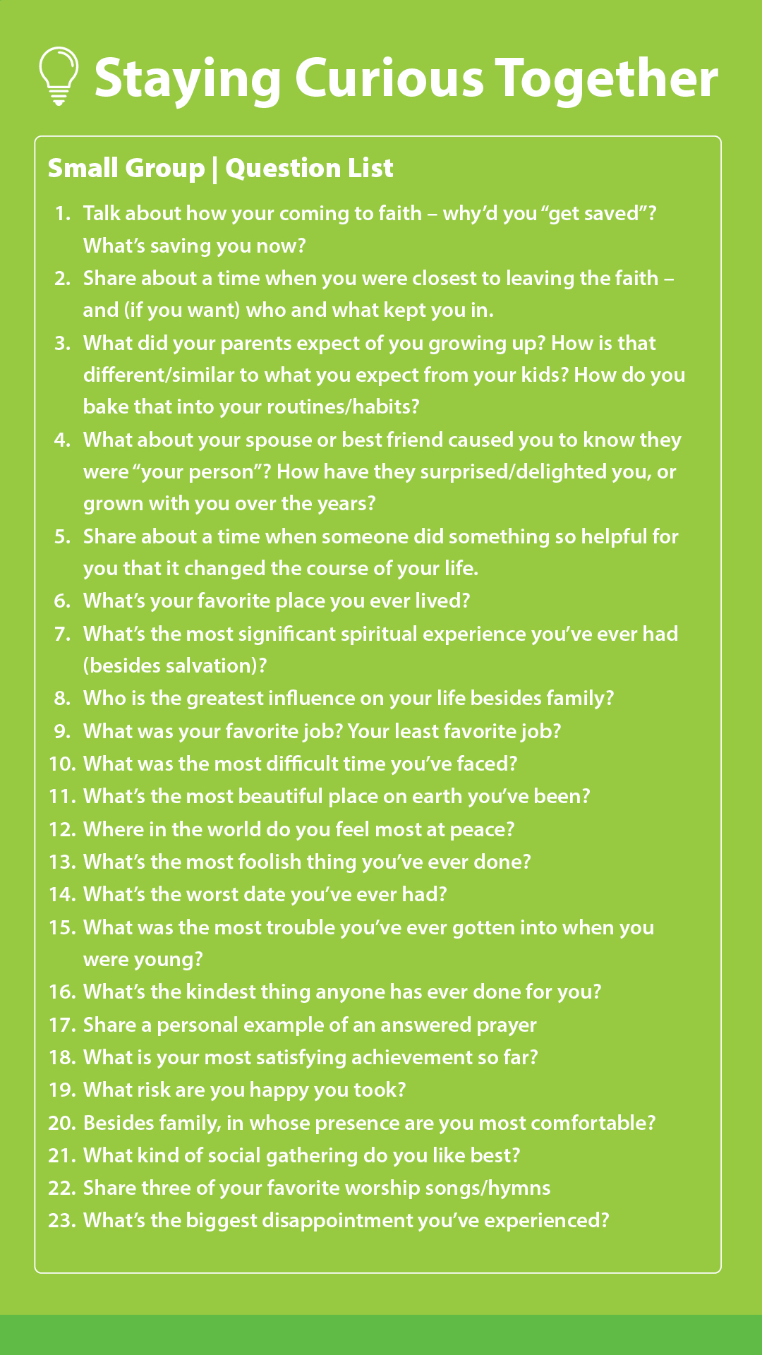 Group Box - College Wesleyan Church - Marion, IN